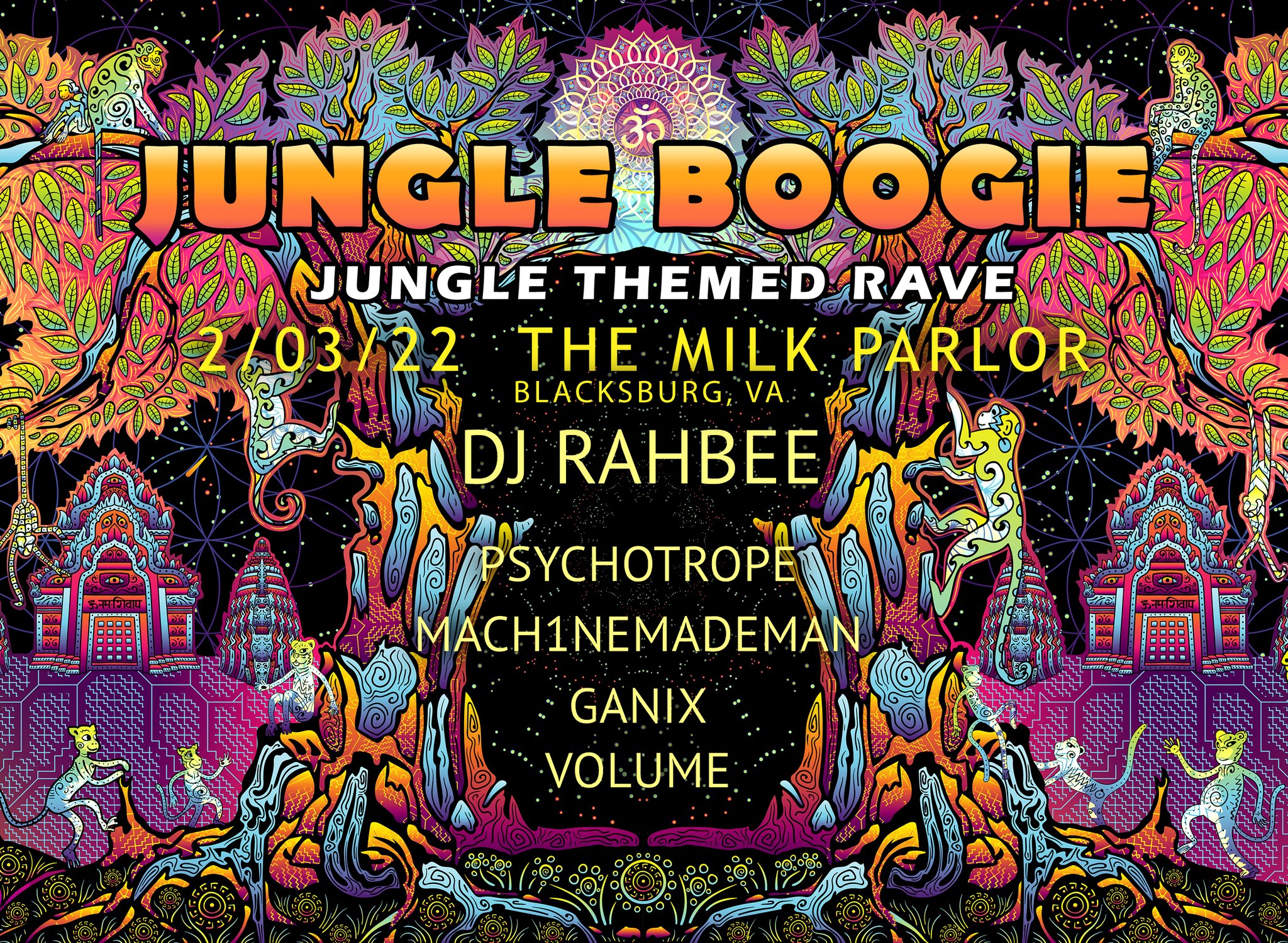 Jungle Boogie - The Milk Parlor
